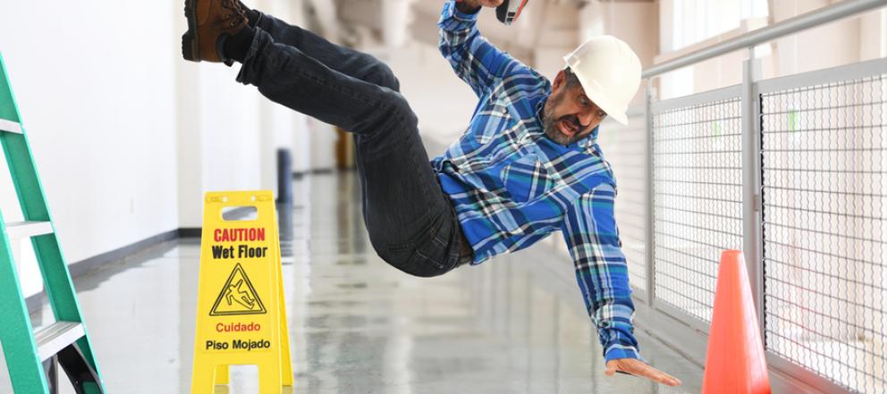 Slips, Trips, and Falls at Work